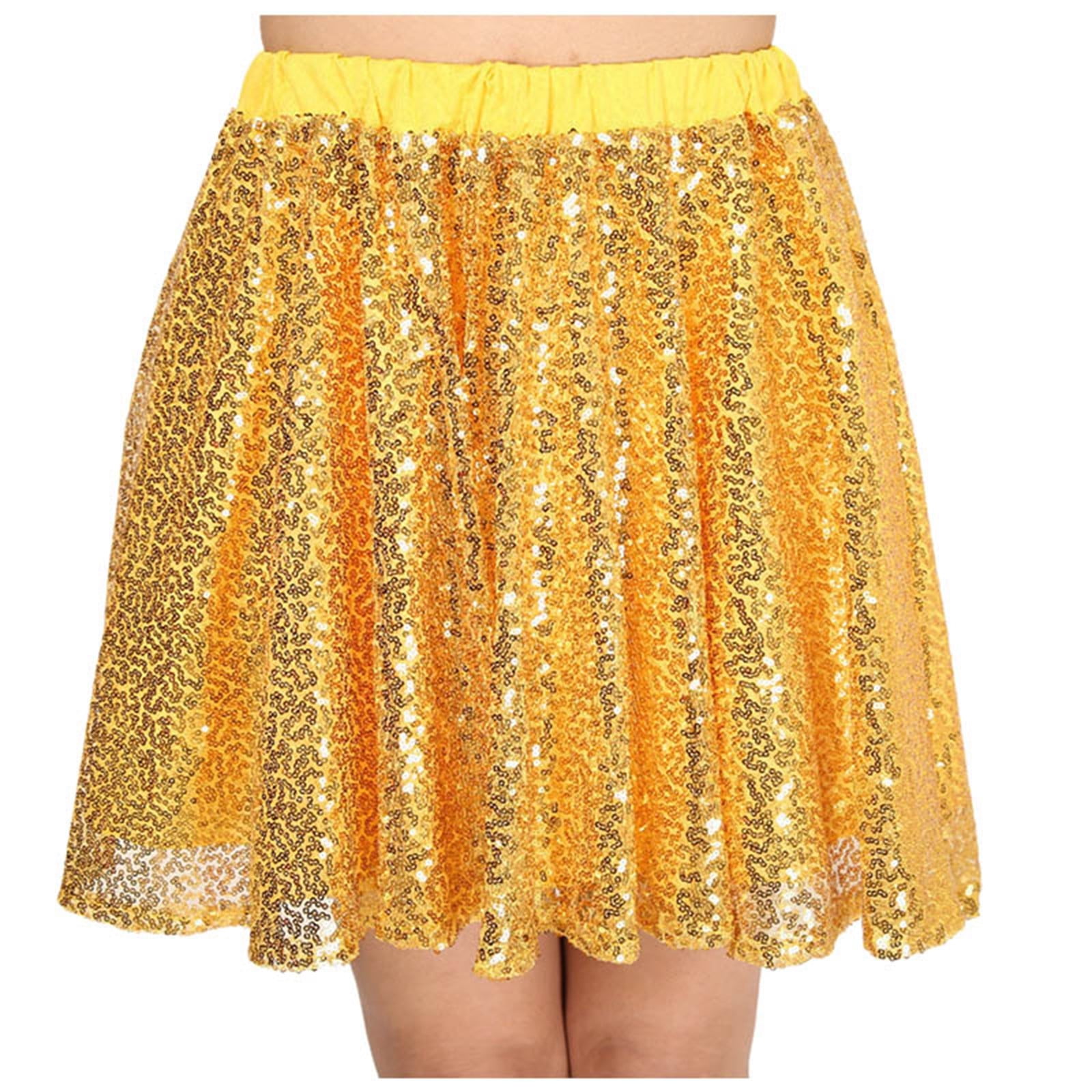 Adeawade Sundresses For Women Round Neck Sleeveless Sparkling Fringe ...