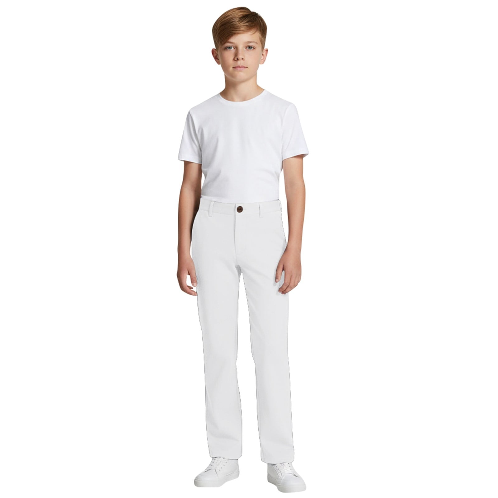 Adeawade Teen Boy Summer Pants Girls And Boys Zipper Style Pants Kids ...
