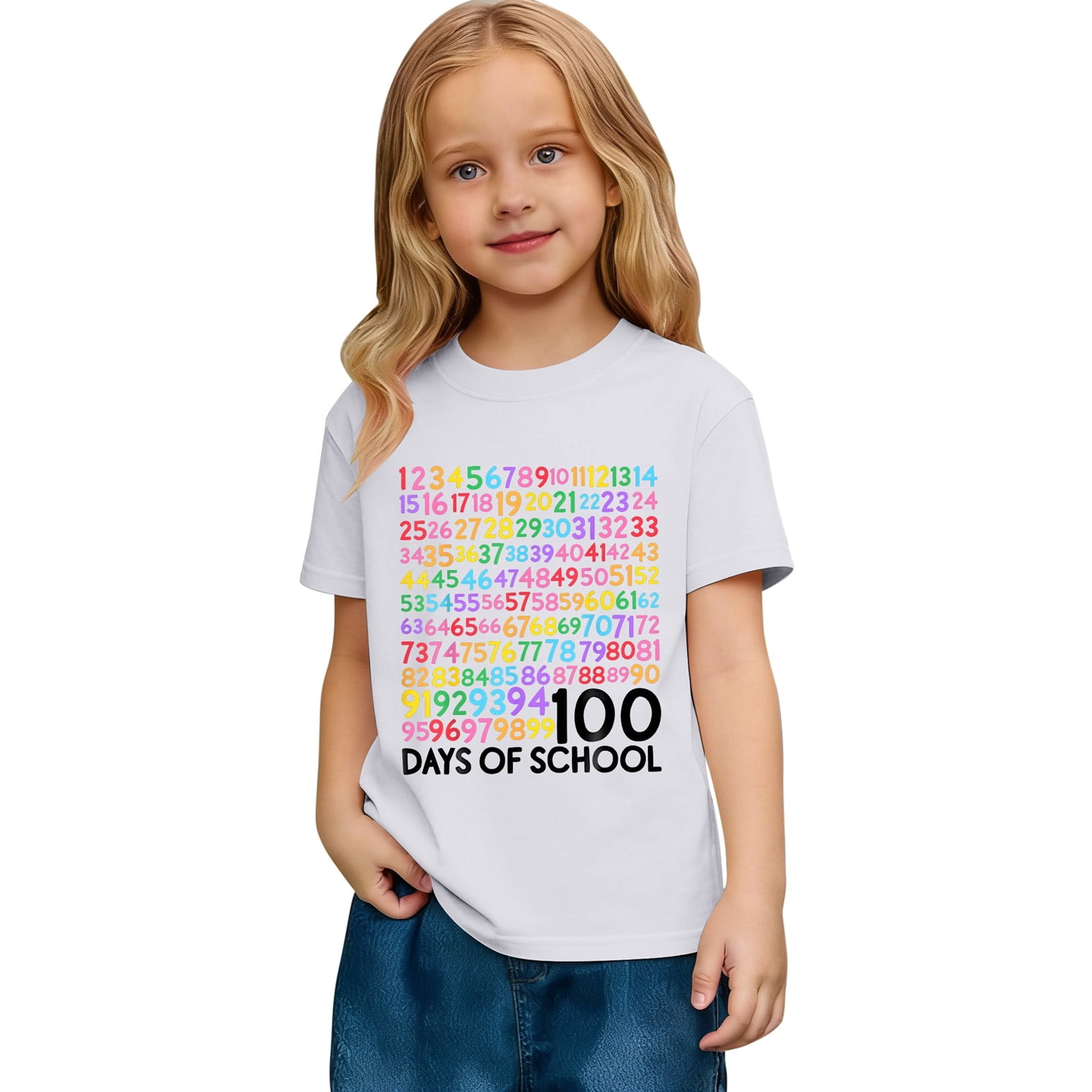 Adeawade Teen Boys Tops Short Sleeve T Shirts Crewneck Blouse Letter ...