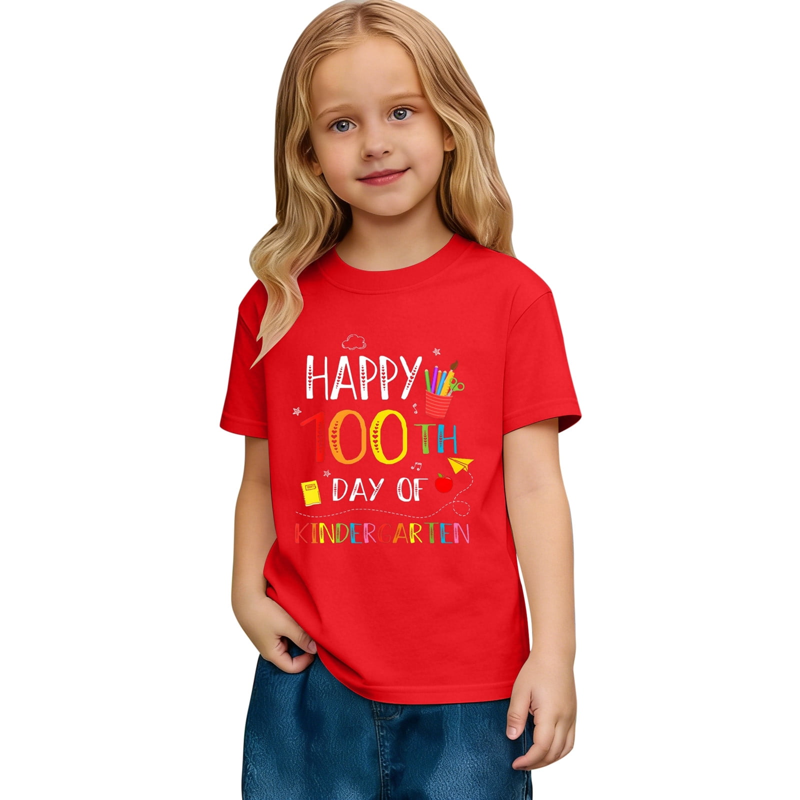 Adeawade Teen Boys Tops Short Sleeve Tee Crewneck Blouse Solid Color ...