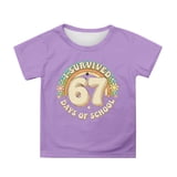 Adeawade Teen Tops For Boys Back To School Short Sleeve Tee Round Neck ...