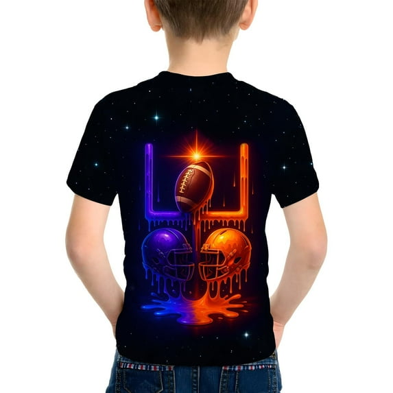 Adeawade Toddler Boys Tops Crewneck Tee Short Sleeve Blouse Cartoon ...