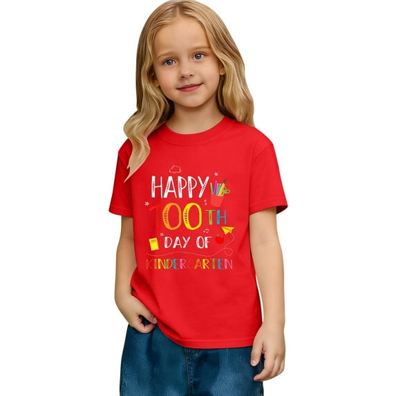 Adeawade Toddler Boys Tops Short Sleeve Tee Crewneck Blouse Solid Color ...