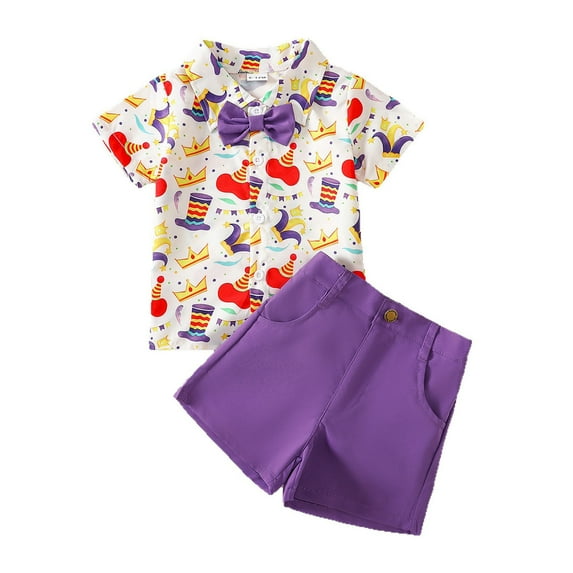 Adeawade Toddler Clothes For Girl Crewneck Short Sleeve Cartoon Prints ...