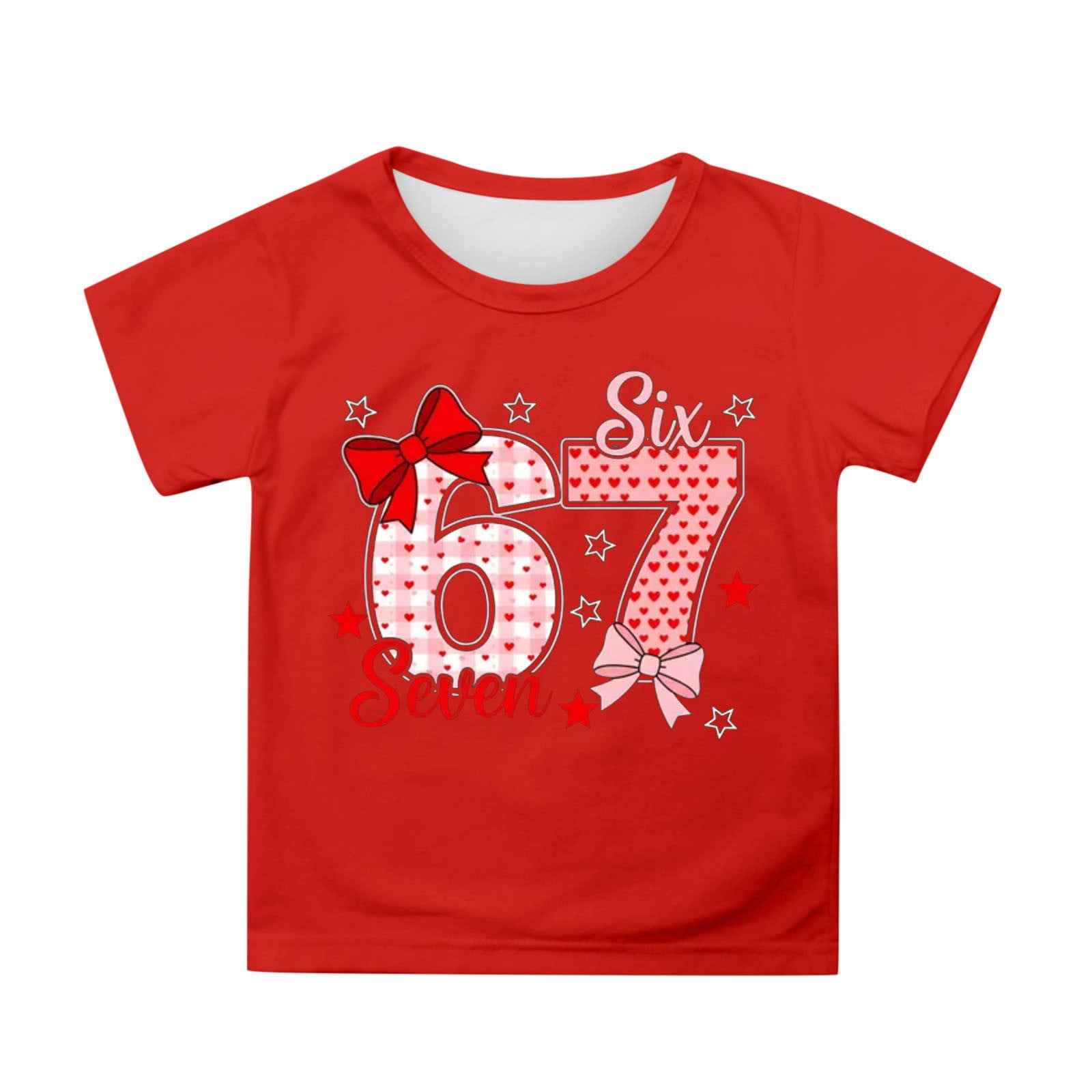 Adeawade Toddler Tops For Boy Short Sleeve Tee O Neck Blouse Cartoon ...