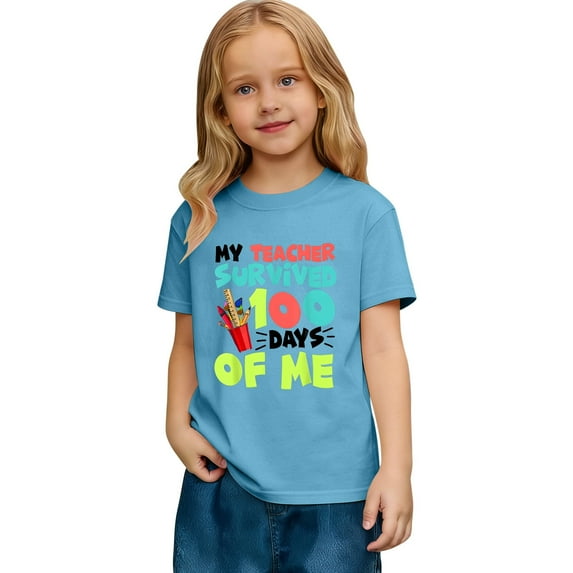 Adeawade Toddler Tops For Boys O Neck Blouse Short Sleeve Tee Solid ...