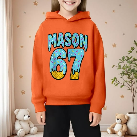 Adeawade Tops For Boy Long Sleeve Crewneck T Shirts Hooded Sweatshirt ...