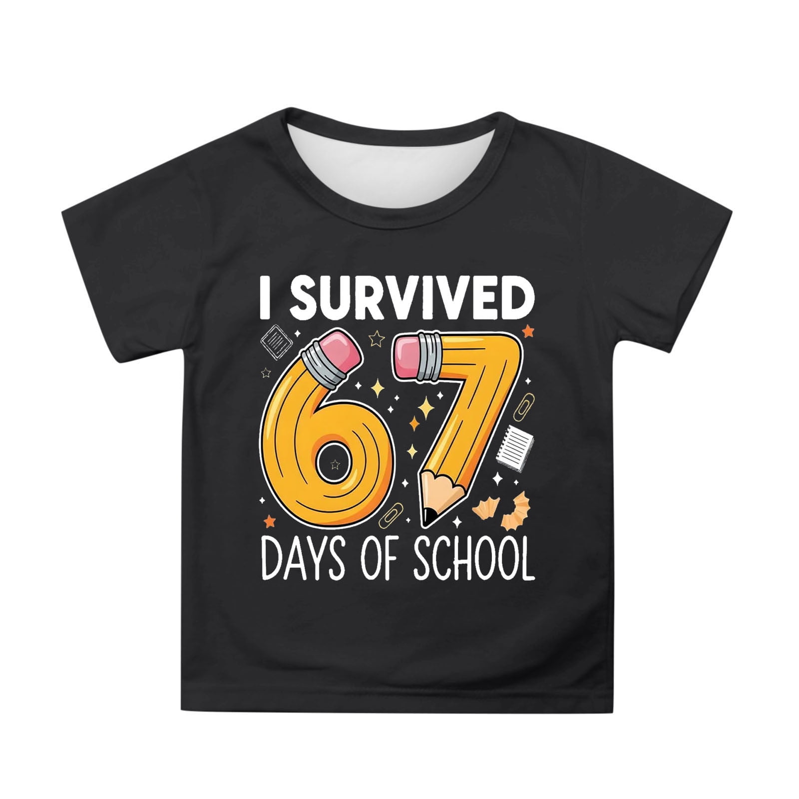 Adeawade Tops For Boy Child Short Sleeve Blouse O Neck Back To School ...