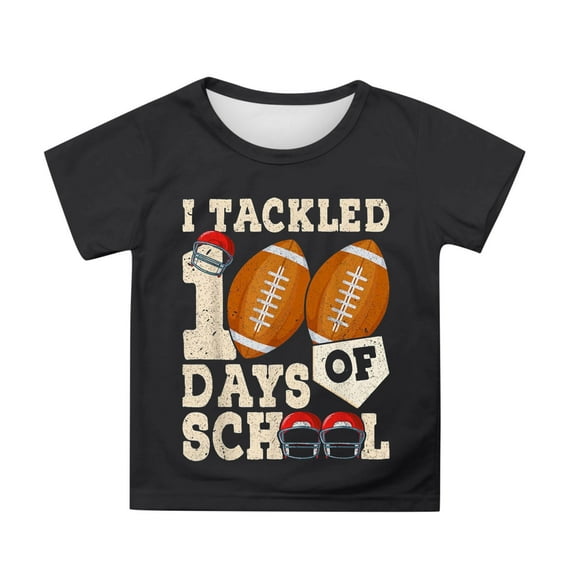 Adeawade Tops For Boy Child Short Sleeve T Shirts Crewneck Blouse Back ...