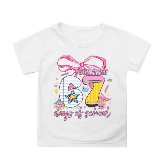 Adeawade Tops For Boy Child Short Sleeve T Shirts Round Neck Blouse ...