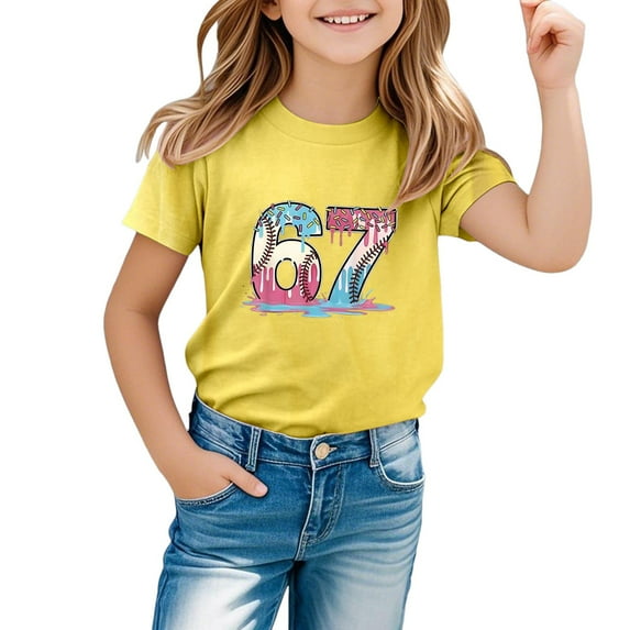 Adeawade Tops For Boy Child Short Sleeve Tee O Neck Blouse Cartoon ...