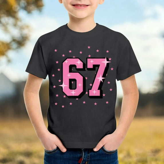 Adeawade Tops For Boys Short Sleeve Tee Graphic Blouse Shirt Ice Print ...