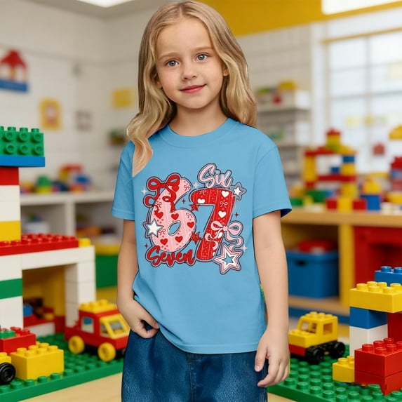 Adeawade Valentine'S Day T Shirts For Girls Round Neck Shirts Short ...