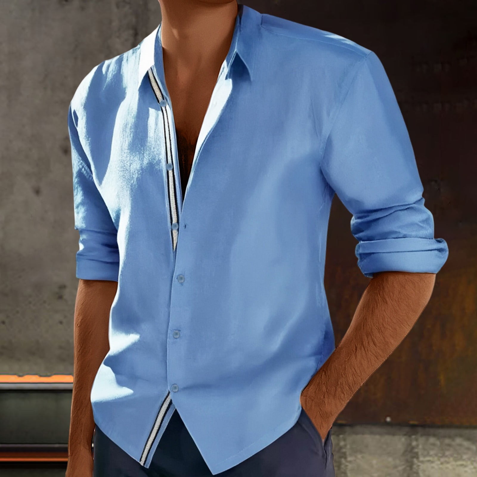 Adeawade Winter Tops For Mens Long Sleeve Summer Man'S Refreshing Shirt ...