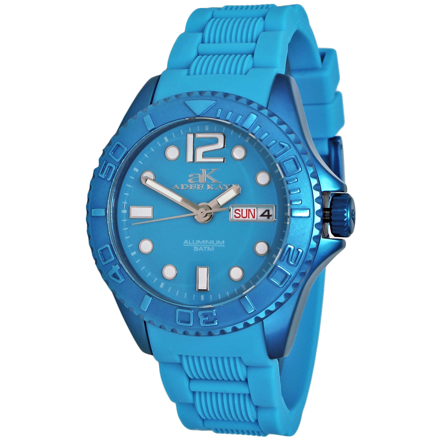 Adee Kaye Women's Tear Drop Blue Dial Watch - AK5433-L (BLU) - Walmart ...