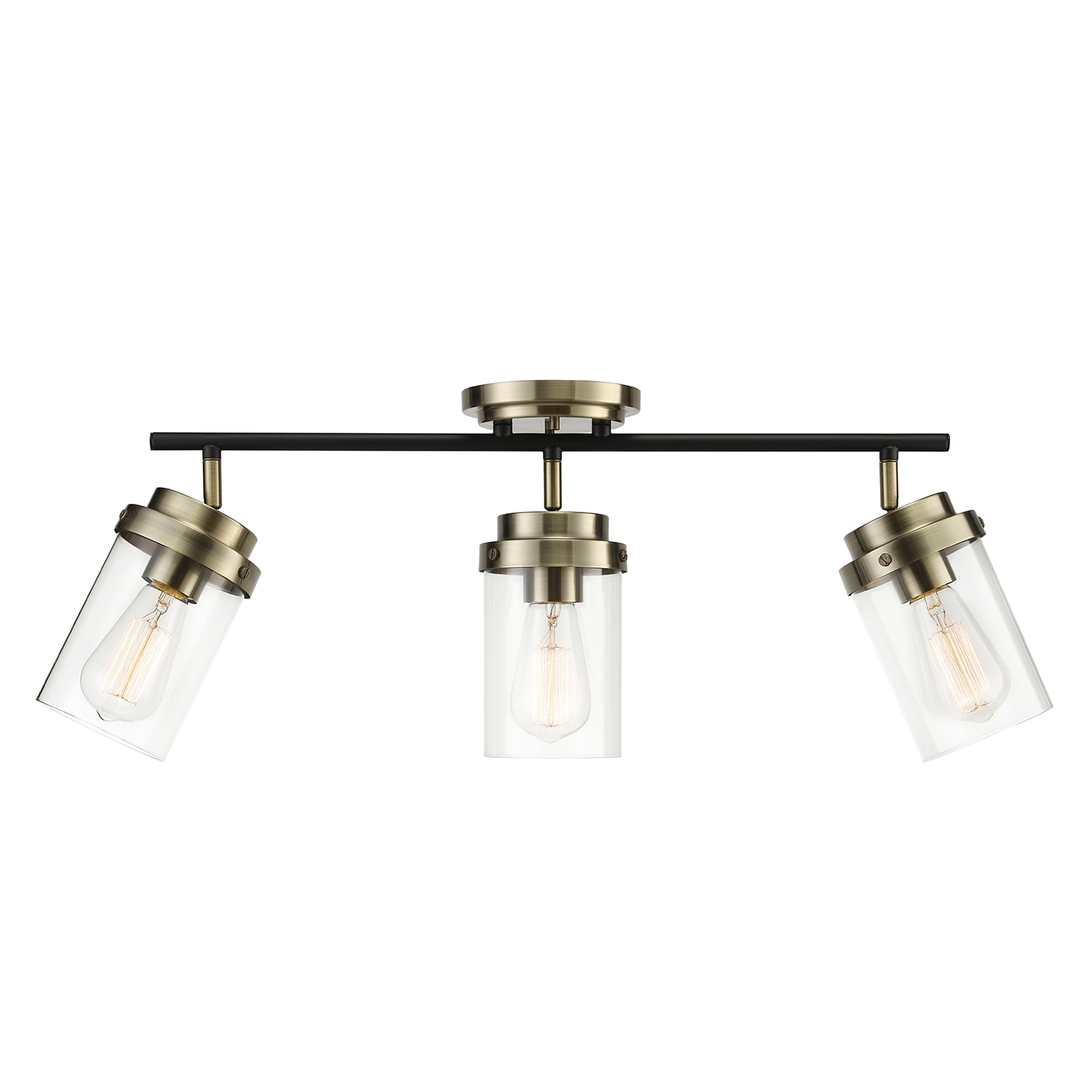 Free Shipping! Globe Electric Adelaide 3-Light Antique Brass Track ...