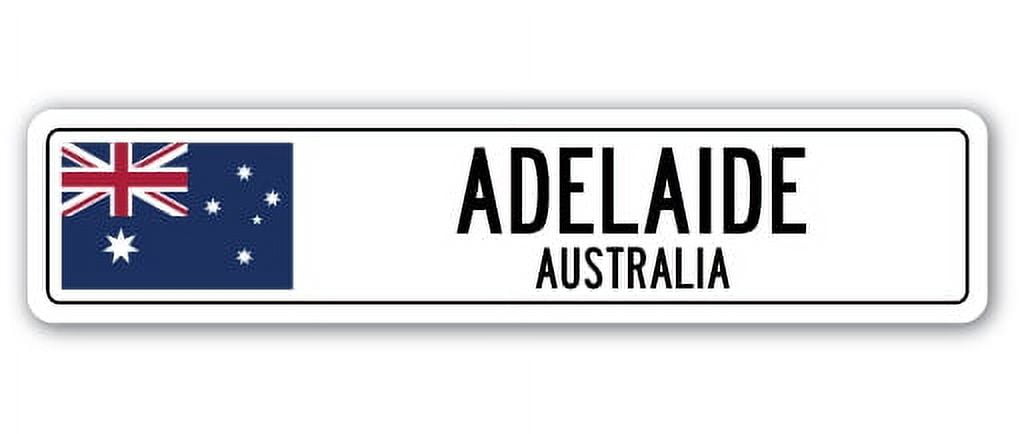 Adelaide Australia Street [3 Pack] of Vinyl Decal Stickers | 1.5" X 7 ...