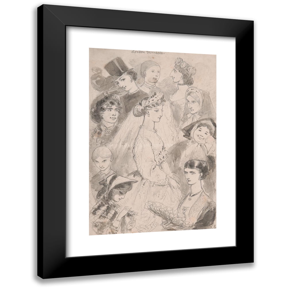 Adelaide Claxton 11x14 Black Modern Framed Museum Art Print Titled ...