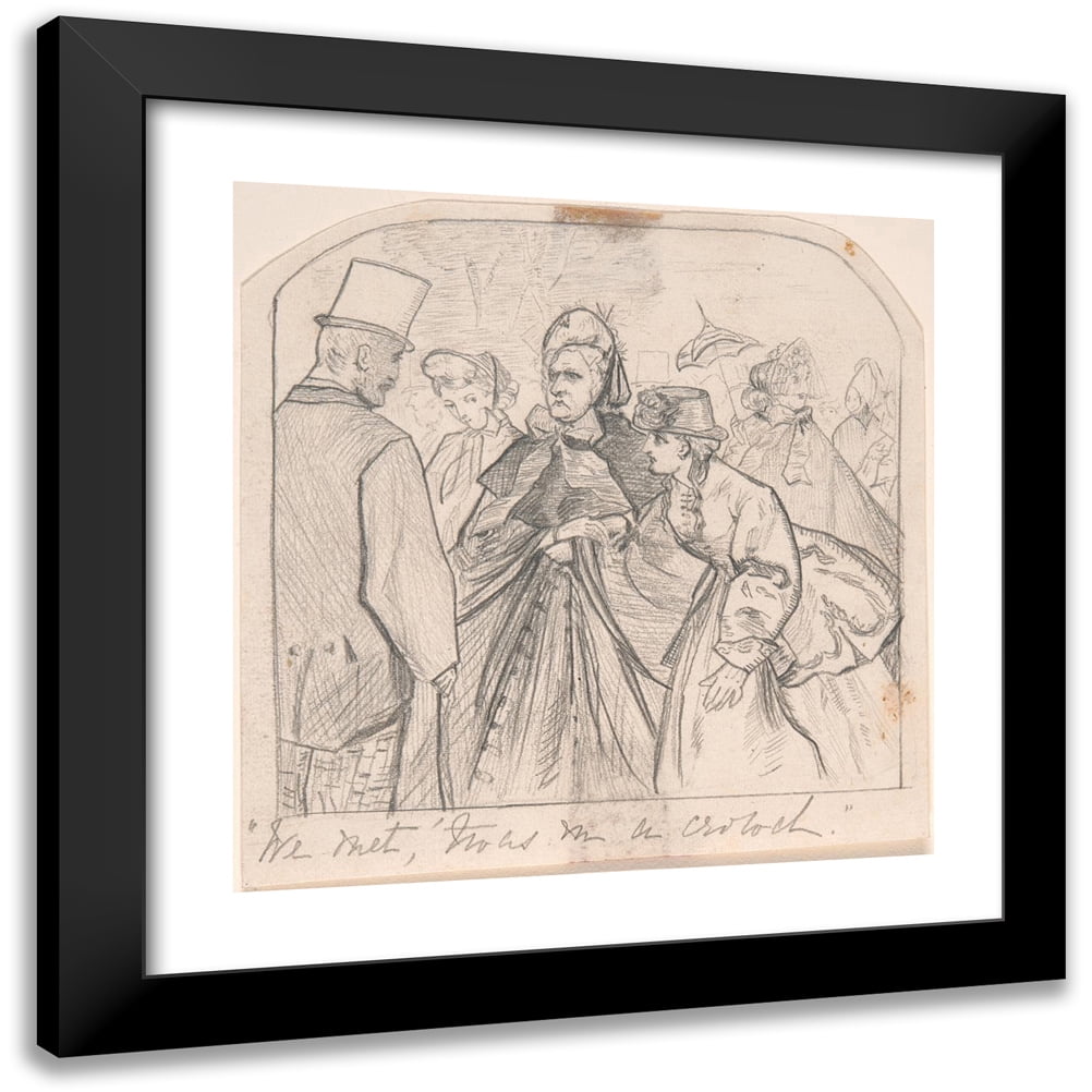 Adelaide Claxton 15x15 Black Modern Framed Museum Art Print Titled ...