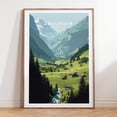 Adelboden Switzerland Mountain Resort Wall Art Unframed Paper Print ...