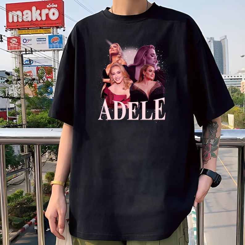 Adele 90s Vintage Bootleg Shirt Adele Merch Adele T-Shirt Adele Lover ...