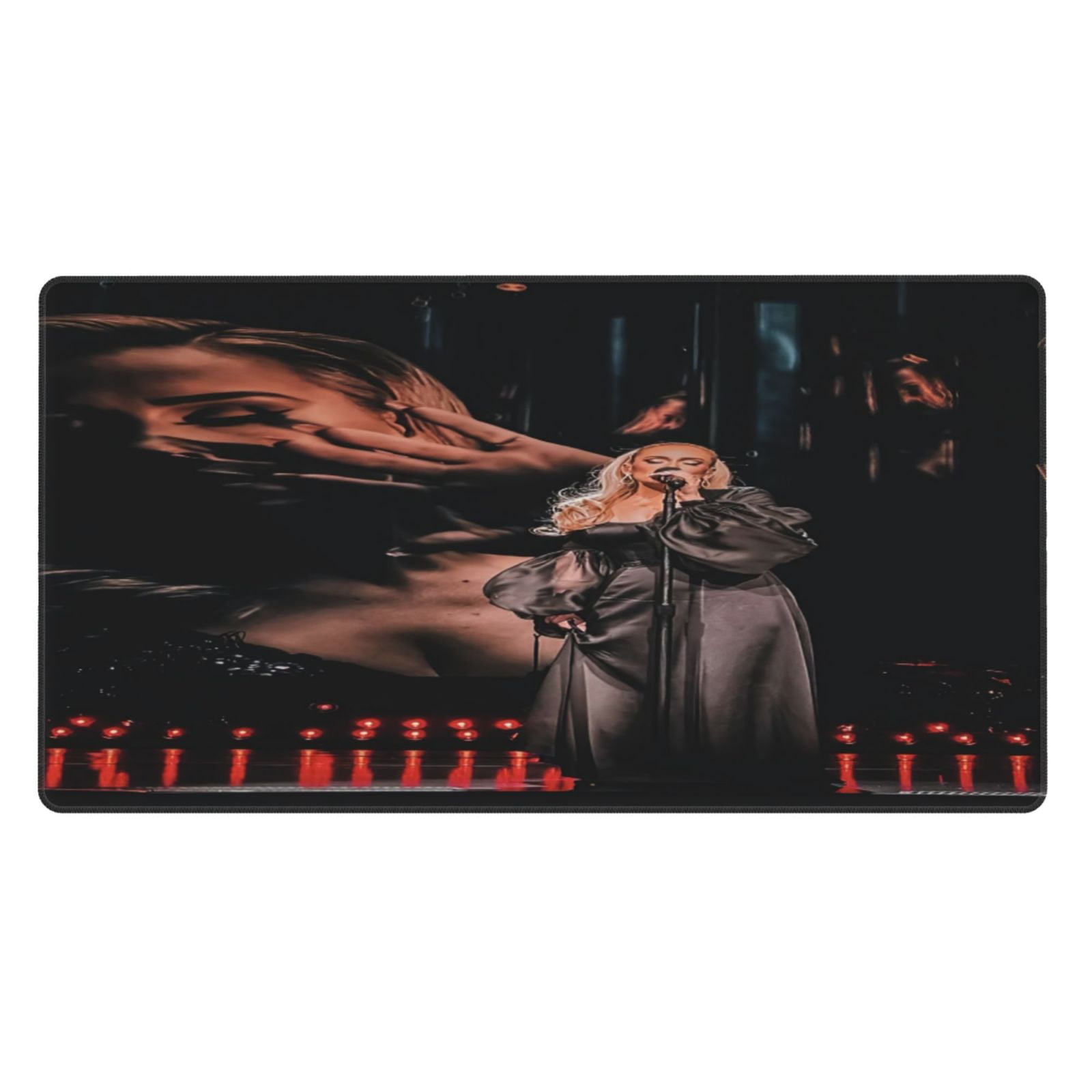 Adele Adkins Mouse Pad Extended Desk 16x29.5 Inch , Smooth Surface Non ...