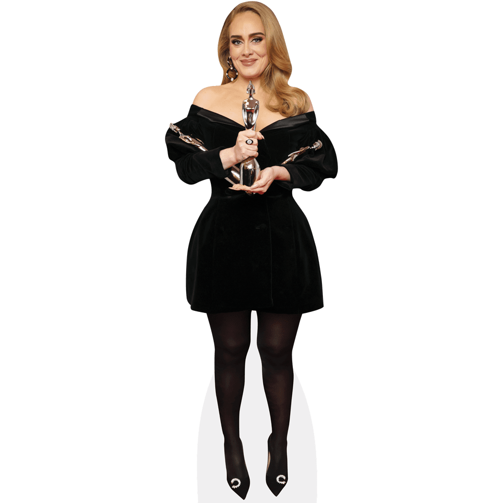 Adele (Award) Mini Cardboard Cutout Standee - Walmart.com