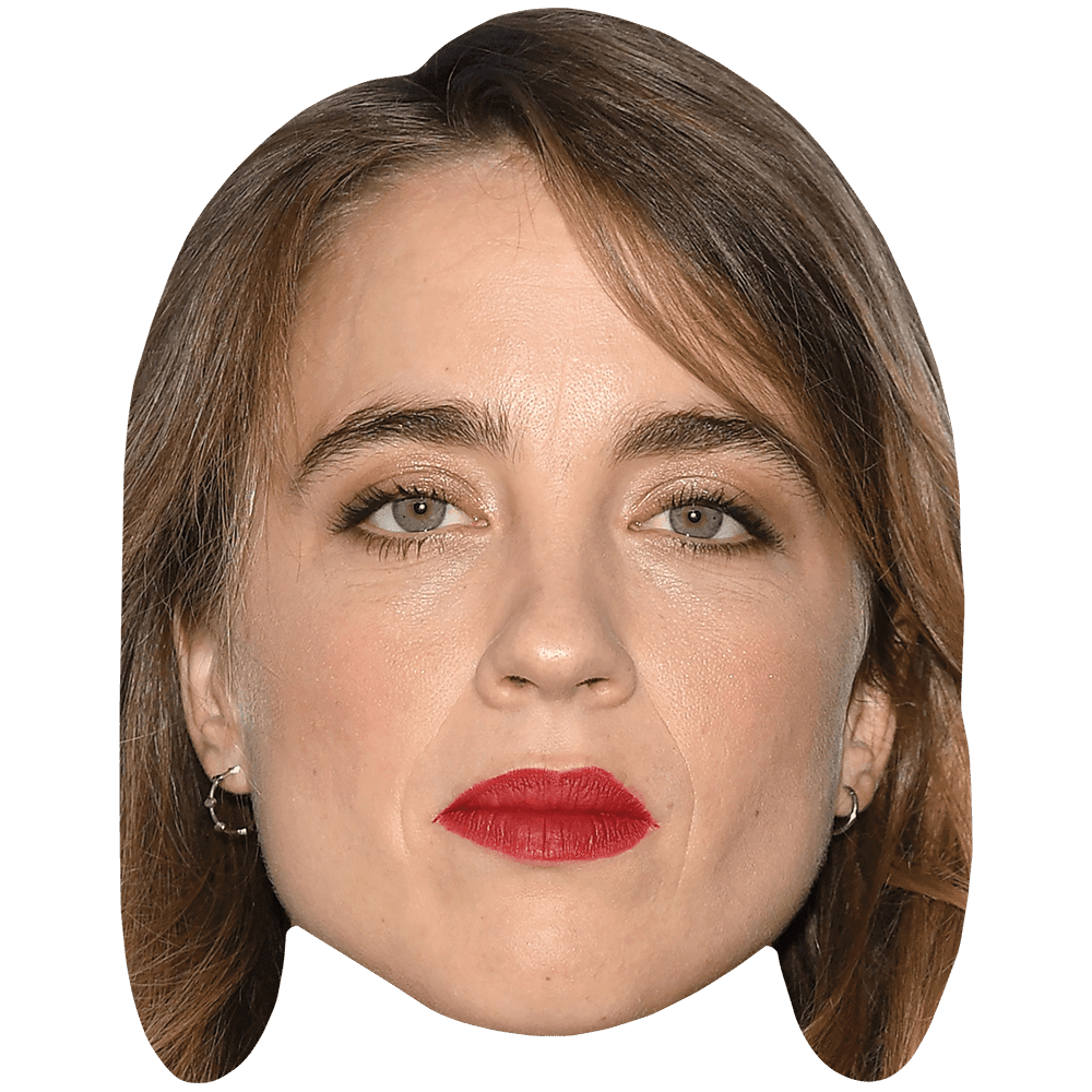 Adele Haenel (Lipstick) Celebrity Mask, Flat Card Face, Fancy Dress ...