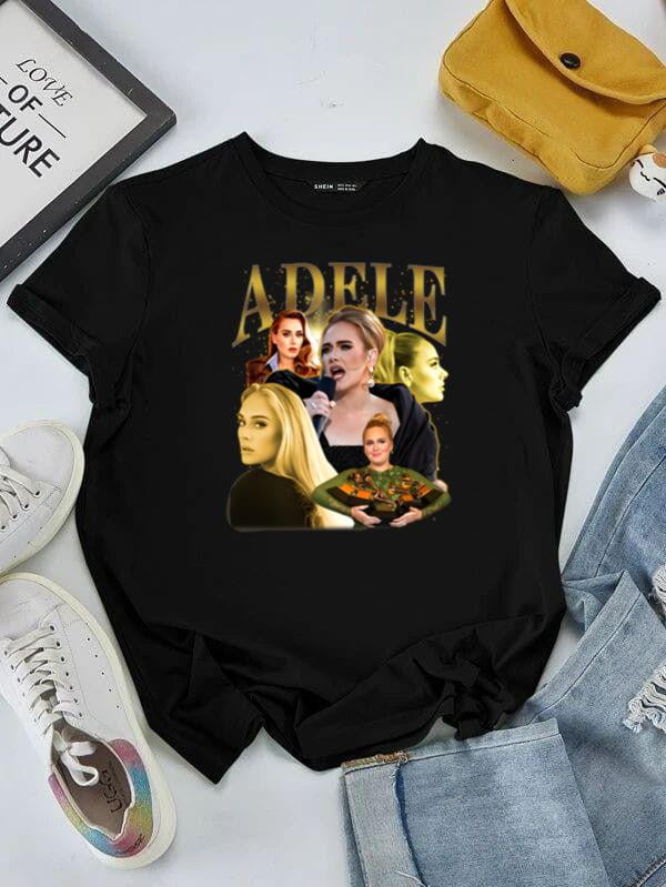Adele Hello Easy On Me Someone Like You Pop Soul Music Singer Unisex tee V50718, for men & women ...