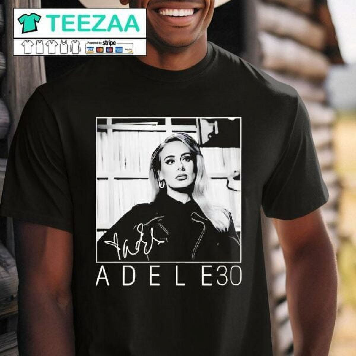 Adele Laurie Signature Photo Shirt - Walmart.com