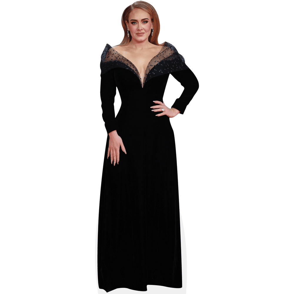 Adele (Long Dress) Lifesize Cardboard Cutout Standee - Walmart.com