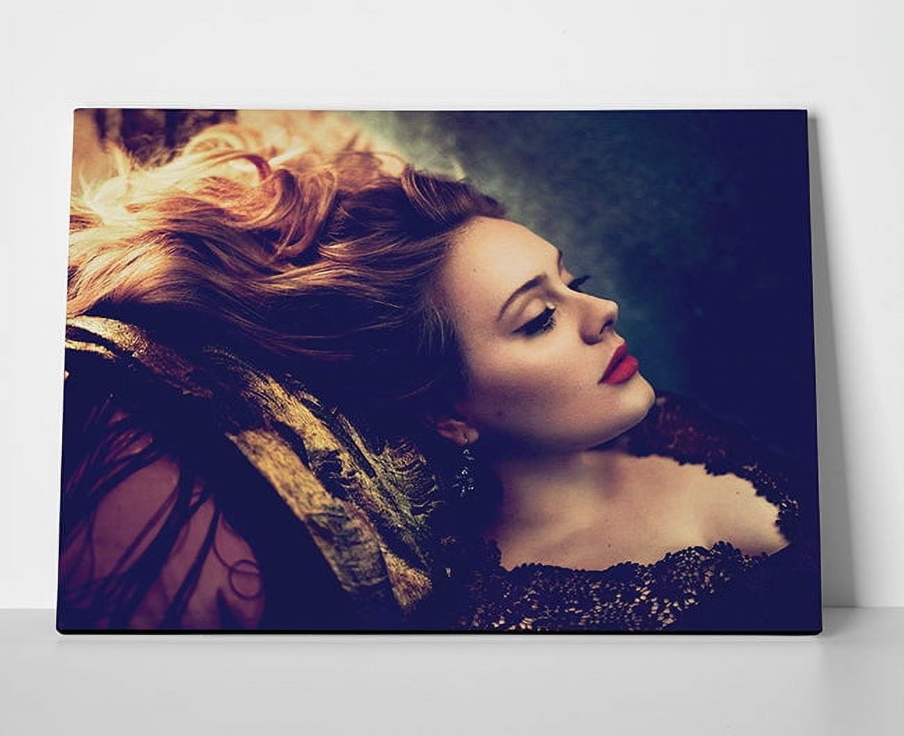 Adele Poster or Wrapped Canvas - Walmart.com