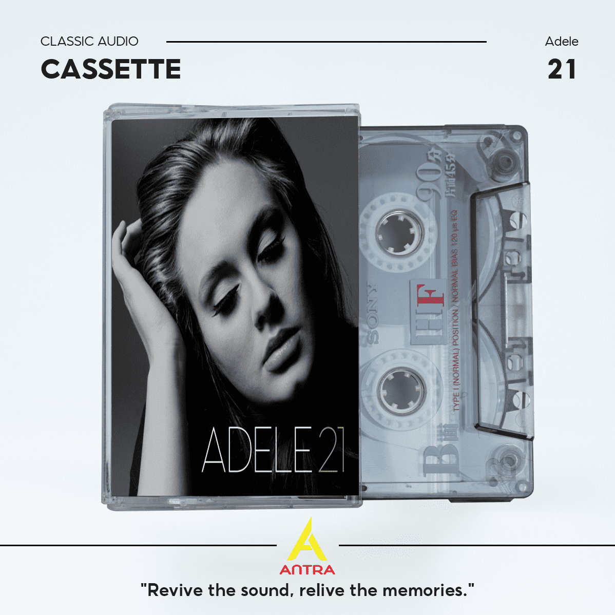 Adele Retro Cassette Tape Collection – 21 Album Fan-made - Walmart.com