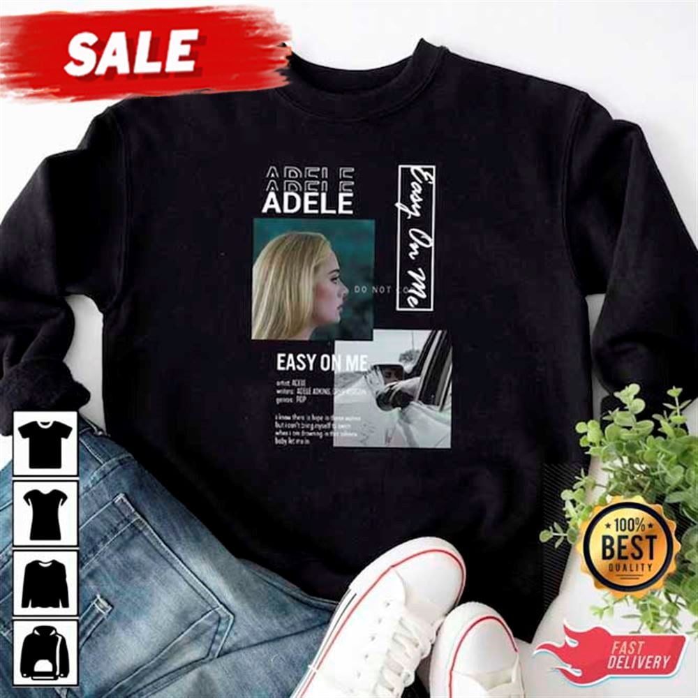 Adele Tour Easy On Tour T Shirt - Walmart.com