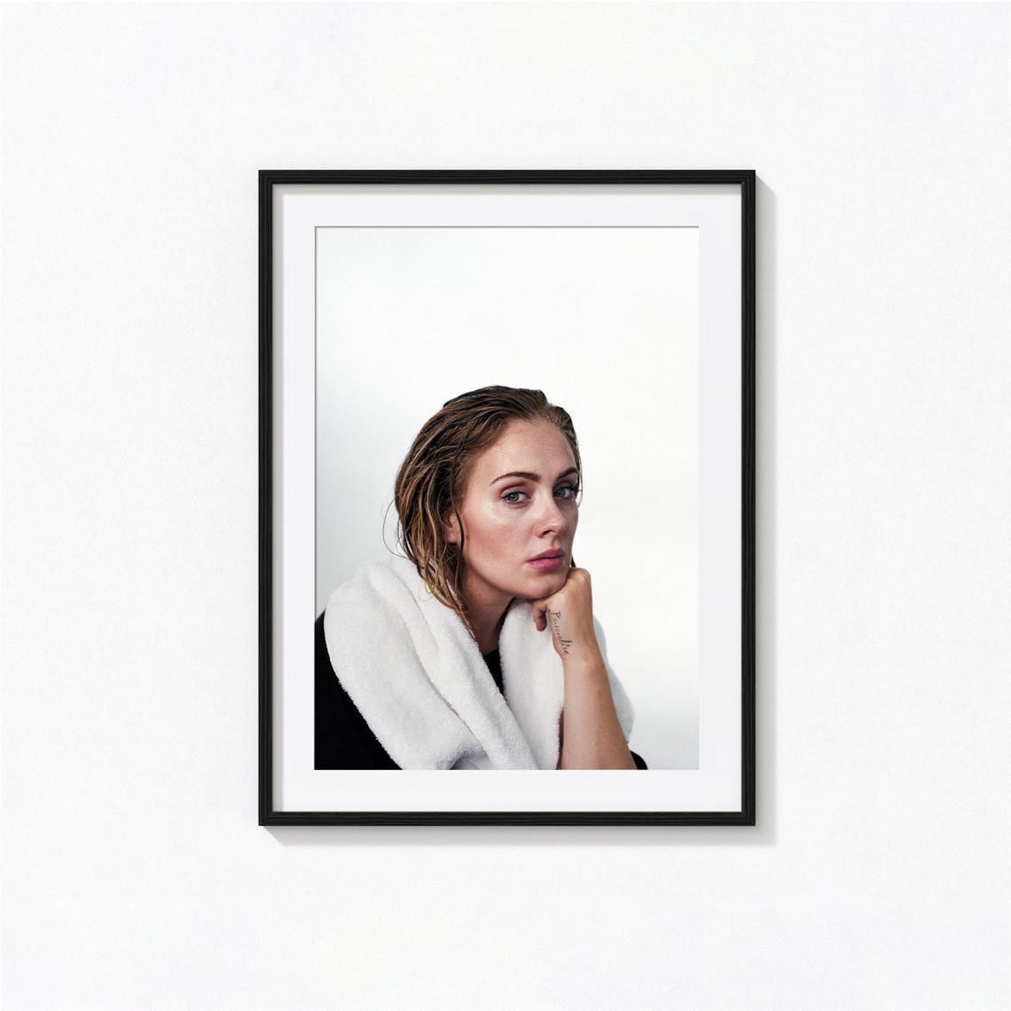 Adele s, Adele Black and White Wall Art, Album Cover, Home Decor ...