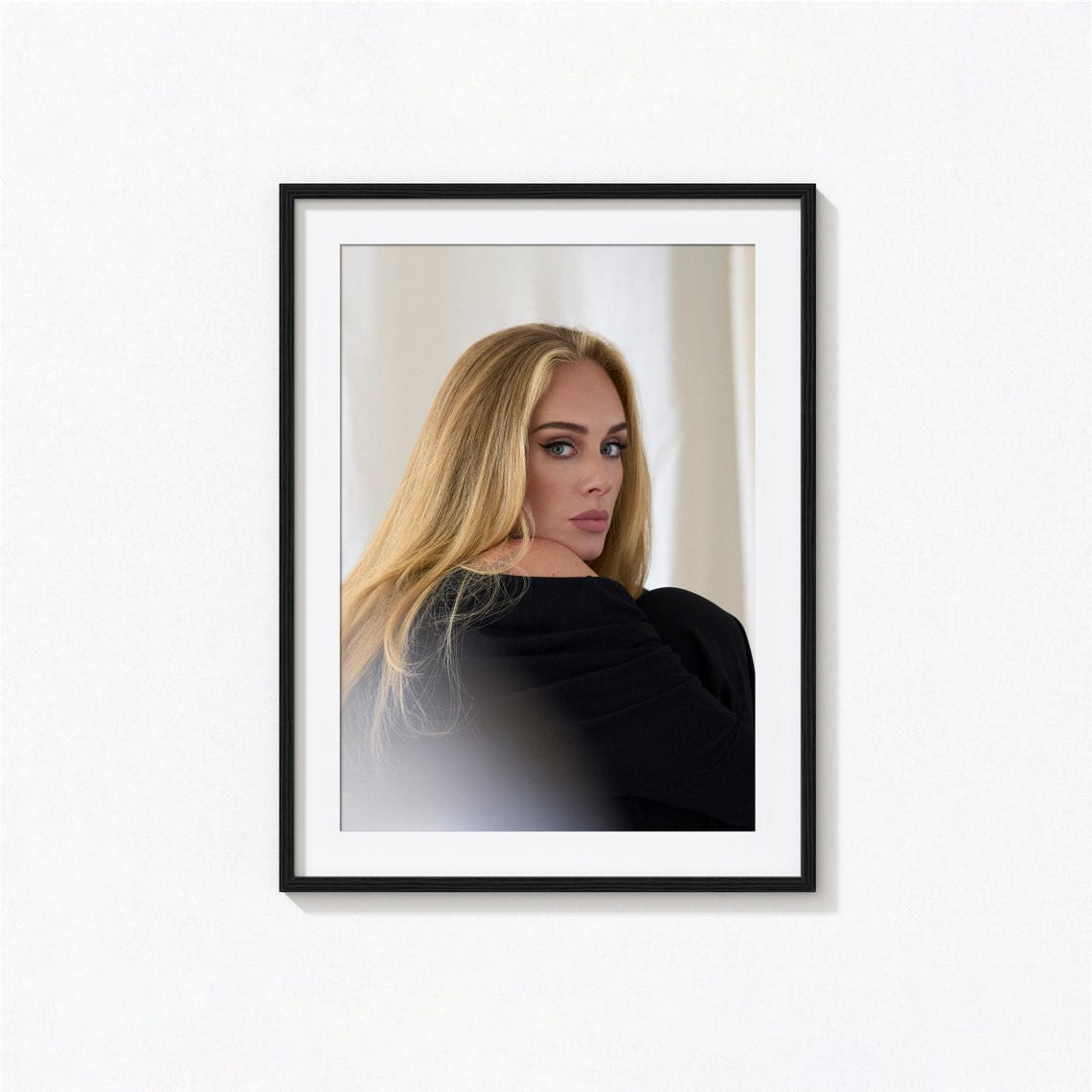 Adele s, Adele Black and White Wall Art, Album Cover, Home Decor ...