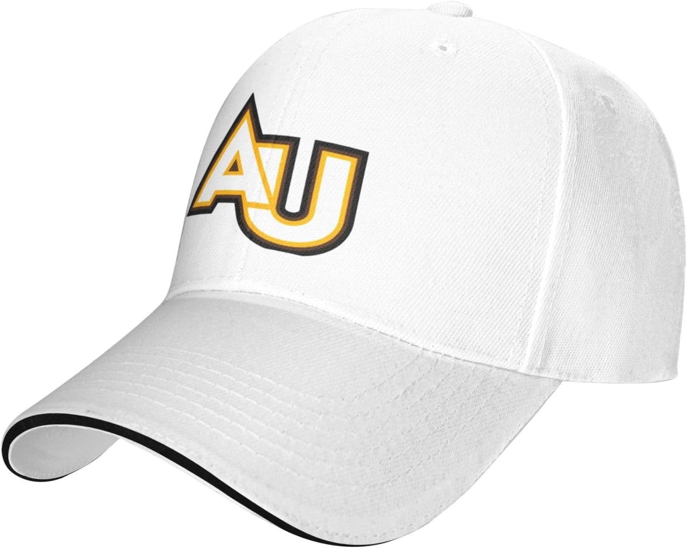 Adelphi University Logo Casual Sandwich Baseball Cap Adjustable for Men ...