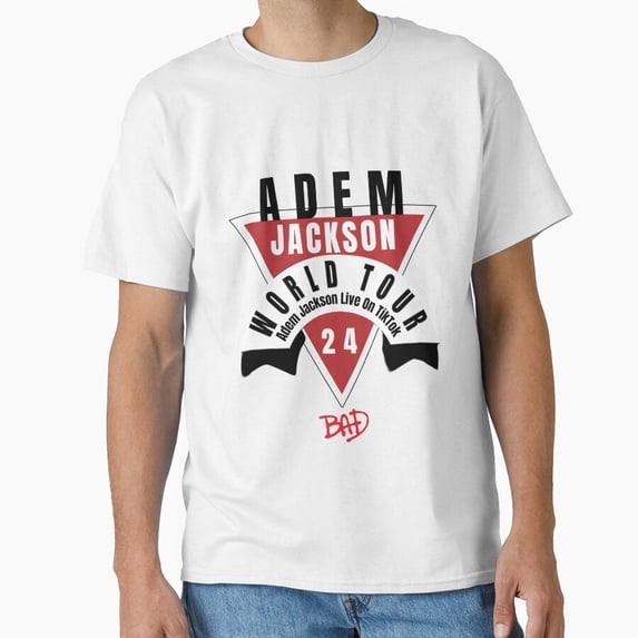 Adem Jackson 1987 Bad World Tour Concert Arena T-Shirt - Walmart.com