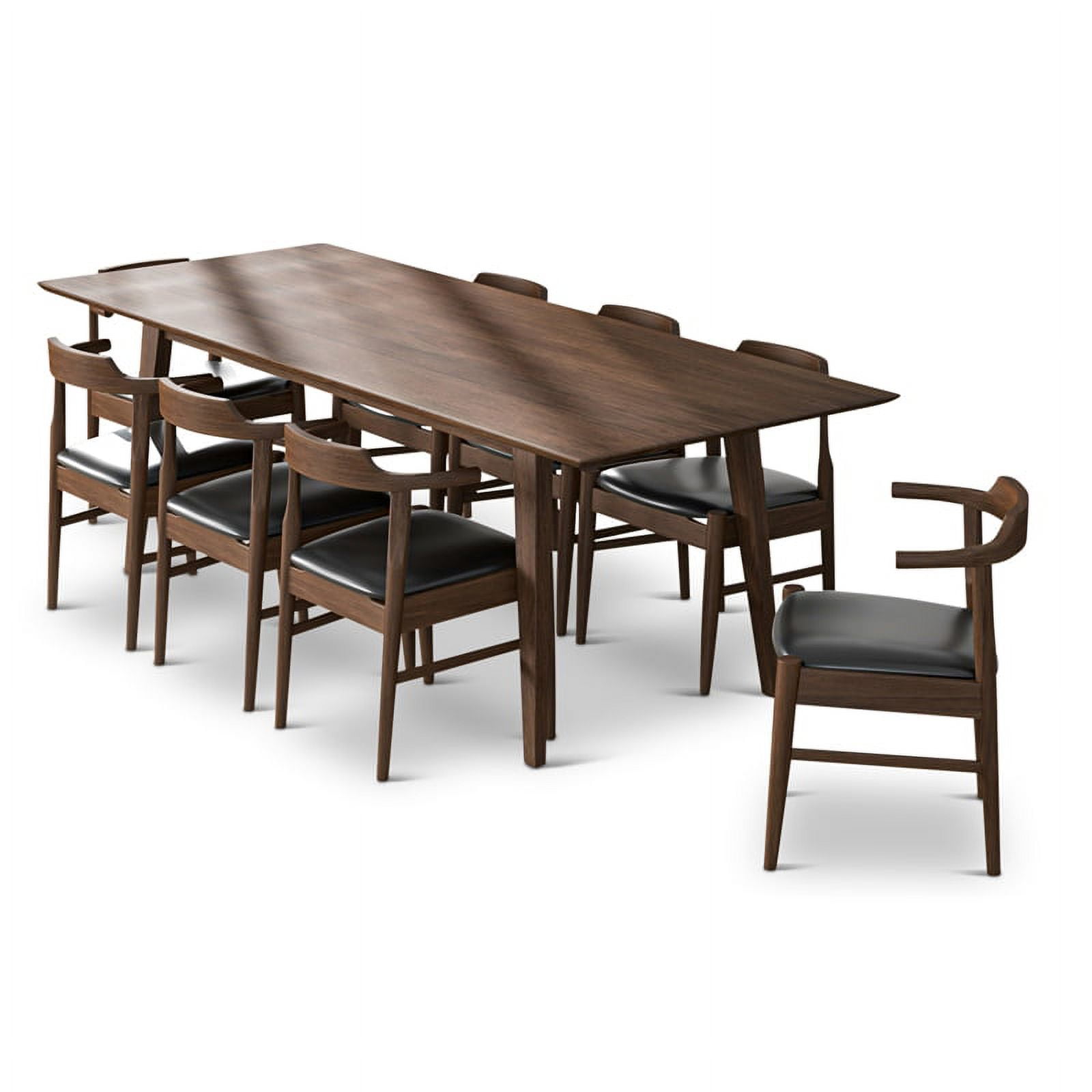 Walnut Dining Room Table And Chairs