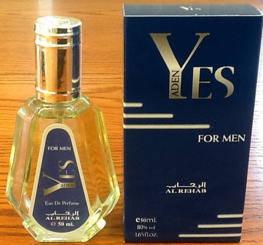 Aden Yes for Men- Al-Rehab Perfume Spray - 50 ml (1.65 fl. oz)- 6 pack ...