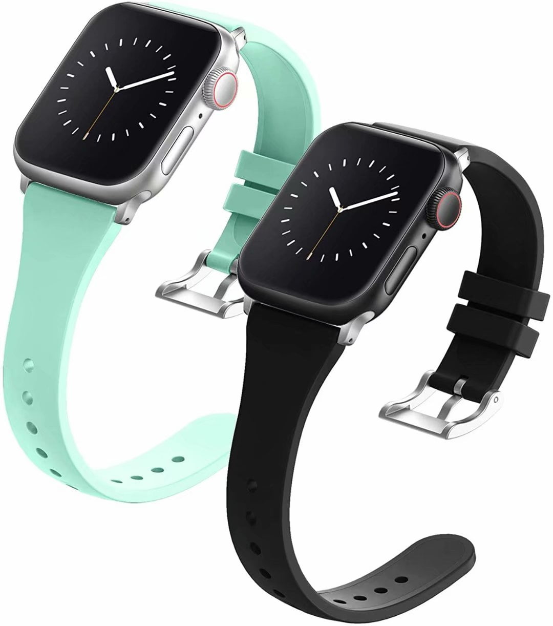 Adepoy 2 Packs Compatible with Apple Watch Bands 38MM 40MM 42MM 44MM ... Adepoy 2 Packs Compatible with Apple Watch Bands 38MM 40MM 42MM 44MM ...
