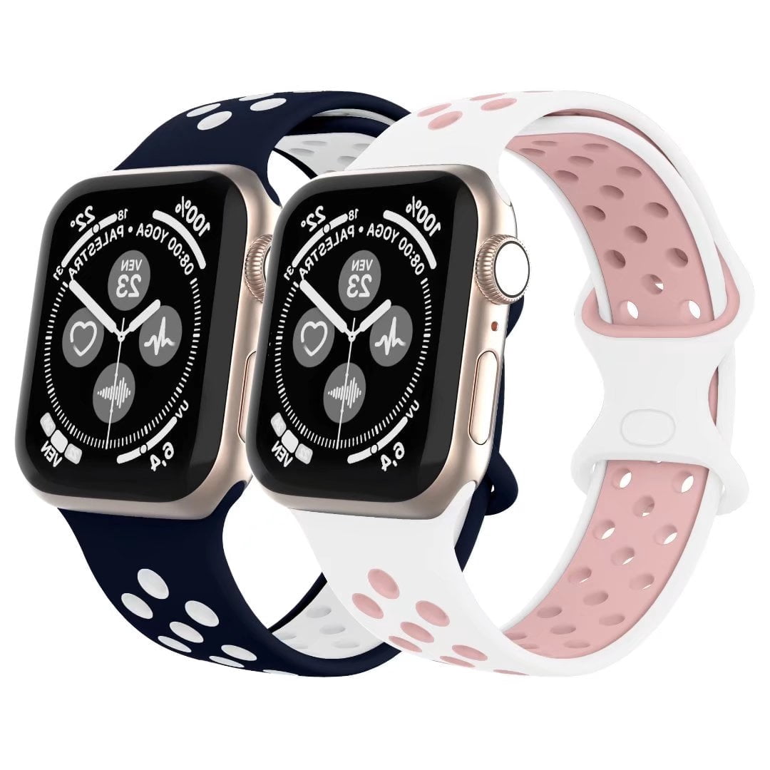 Adepoy Compatible for Apple Watch Band 38mm 40mm 42mm 44mm, Breathable ...