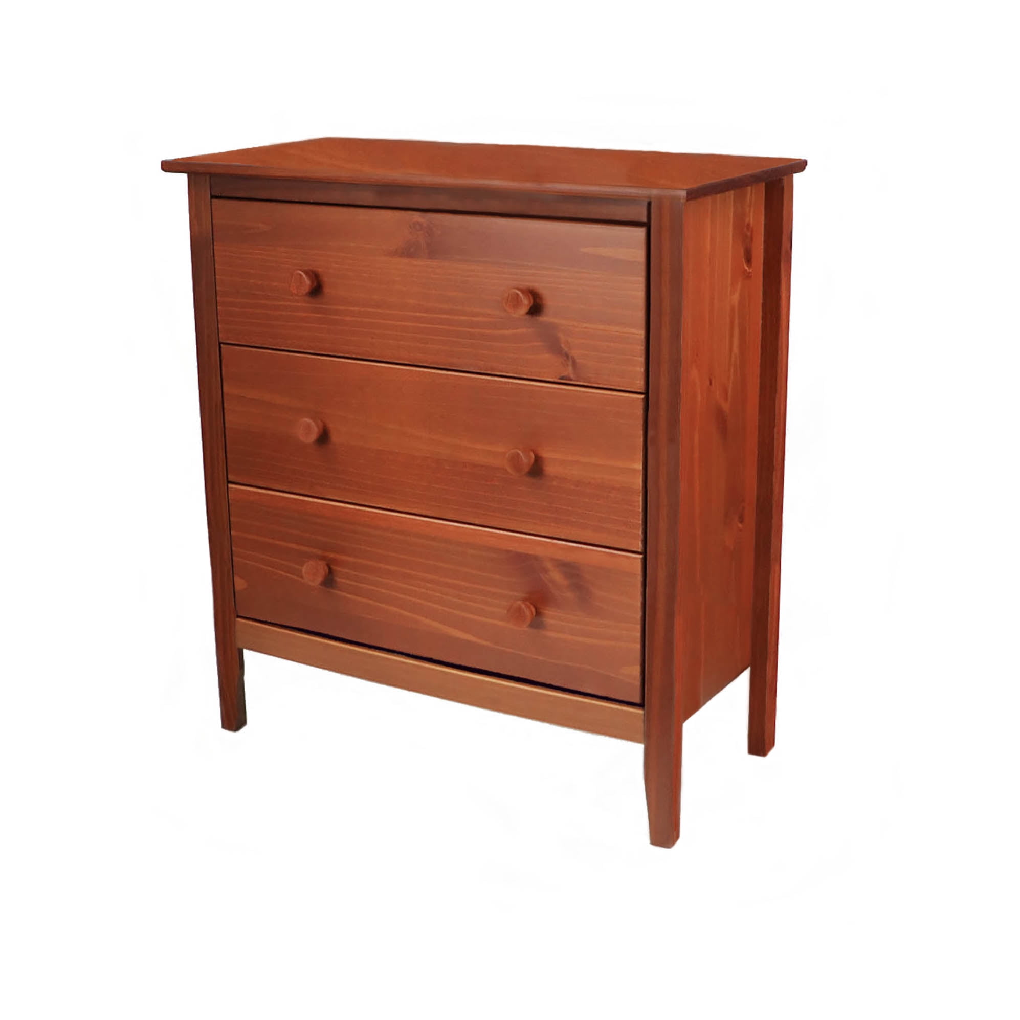 Adeptus Solid Wood 3-Drawer Chest Easy Pieces - Walmart.com