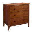 Adeptus Solid Wood 3-Drawer Chest Easy Pieces - Walmart.com