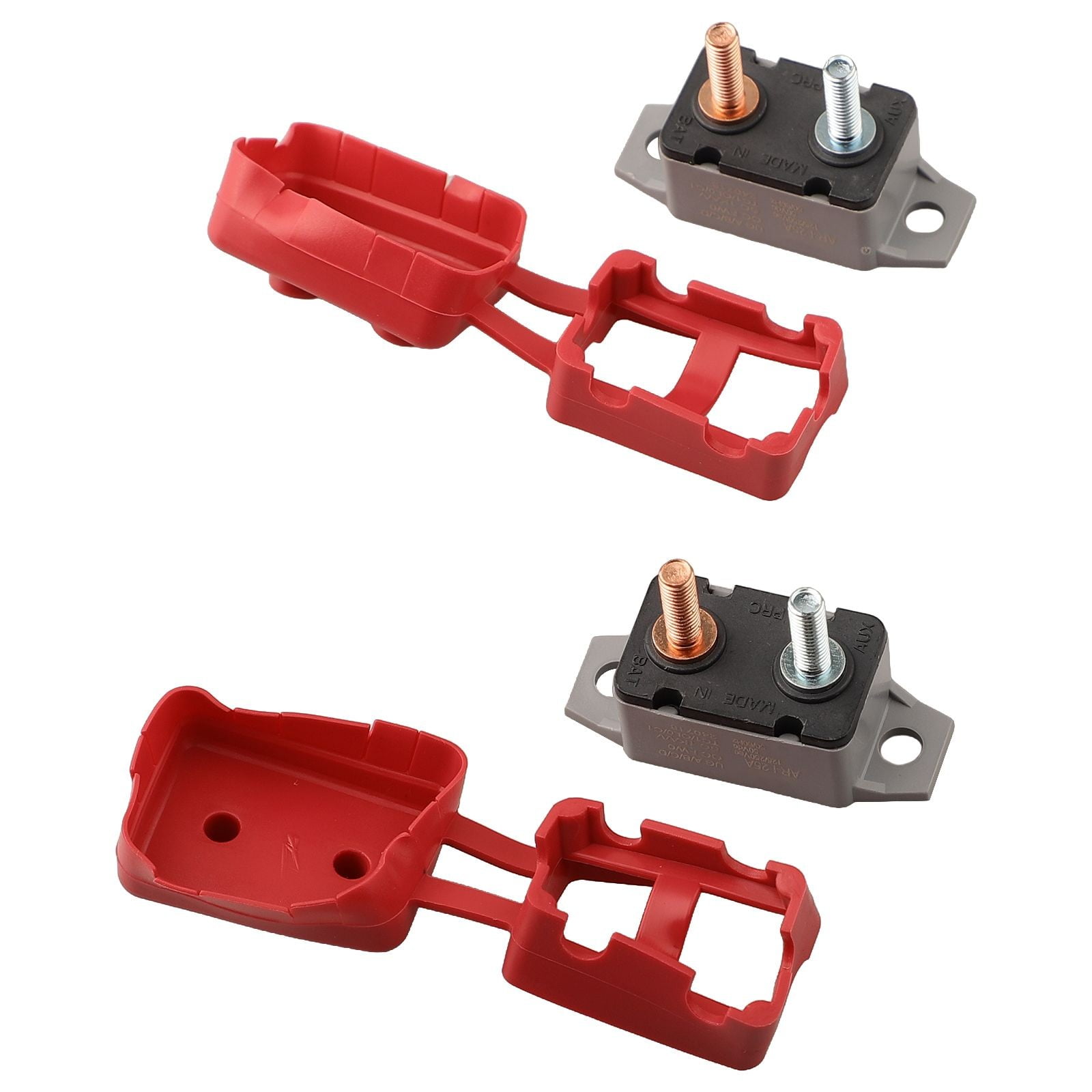 Adequate Protection 12V and 24V Auto Reset Circuit Breakers Package of ...