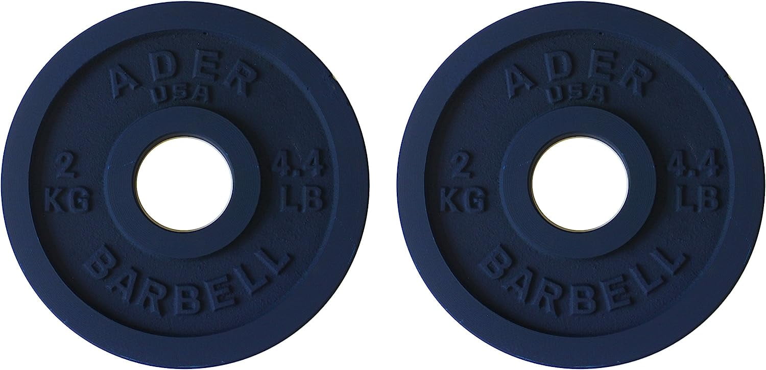 Ader Precision Color Metal Olympic Kilo Gram Plates - Walmart.com