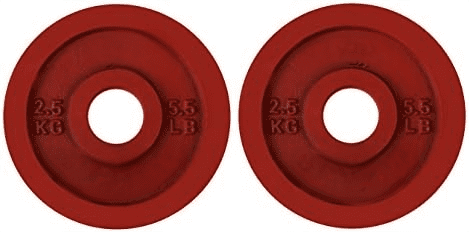 Ader Precision Color Metal Olympic Kilo Gram Plates - Walmart.com