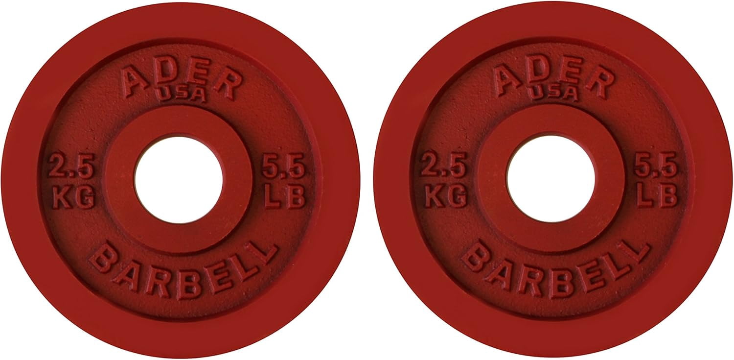 Ader Precision Color Metal Olympic Kilo Gram Plates - Walmart.com
