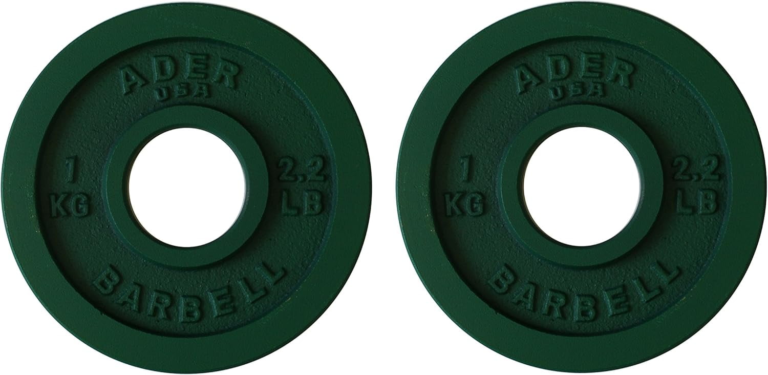 Ader Precision Color Metal Olympic Kilo Gram Plates - Walmart.com