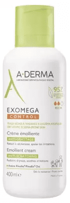 A-DERMA Exomega Control Emollient Cream, Anti-Scratching, 400ml, For ...